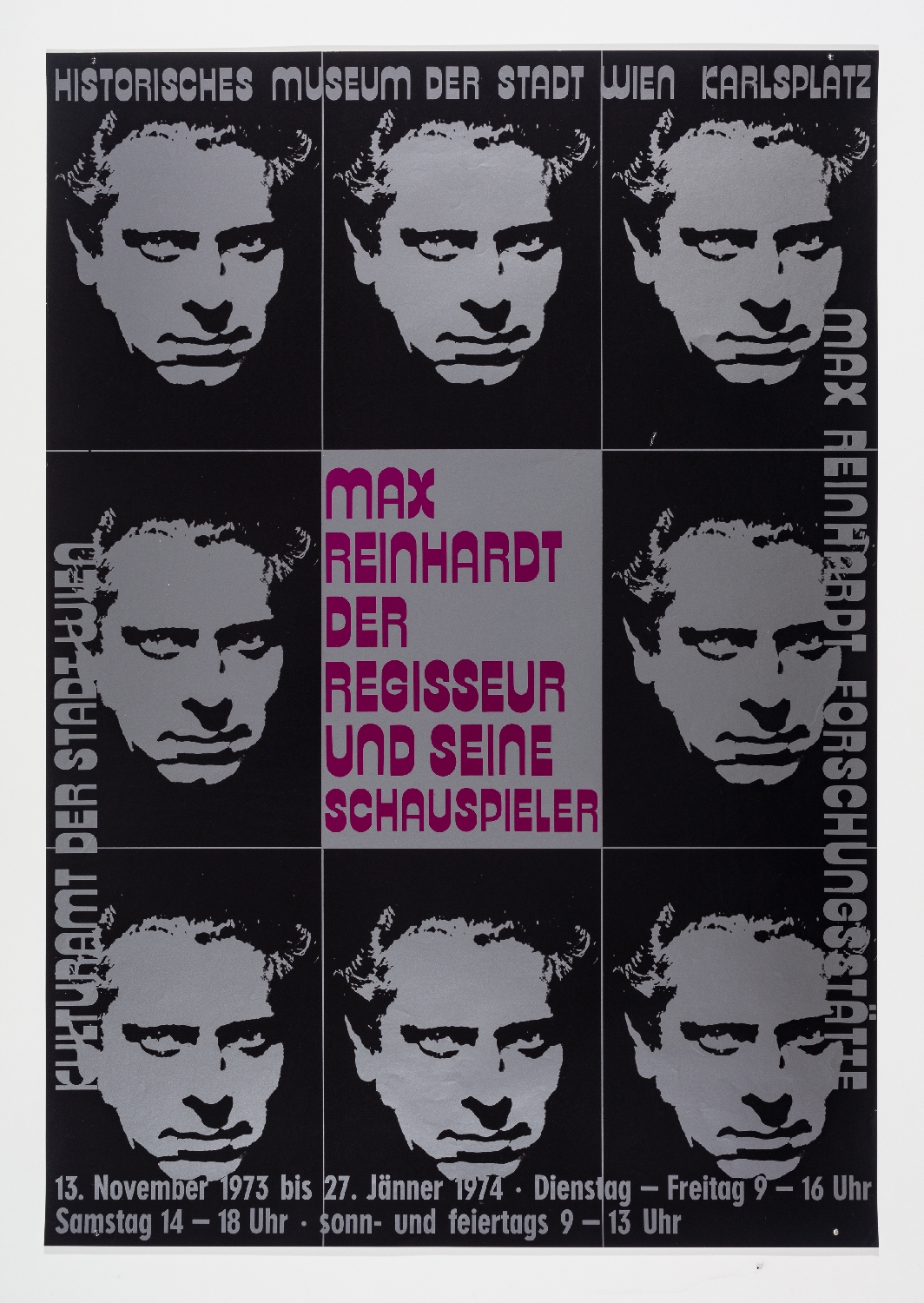 Max Reinhardt Der Regisseur und seine Schauspieler - WIEN MUSEUM